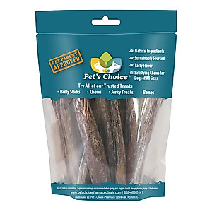 Pet's Choice Premium Bully Sticks, 6", 12pk, Brown (CW6-PZ12)