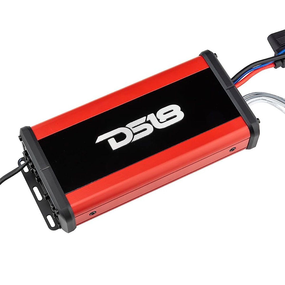 DS18 Hydro NXL-N2 Amplifier 2-Channel Ultra Compact 900W Peak Power, Stereo Full Range Amp, Class D, Waterproof IP67, Digital Marine Amplifier, Nano Size - All Elements, for All Applications