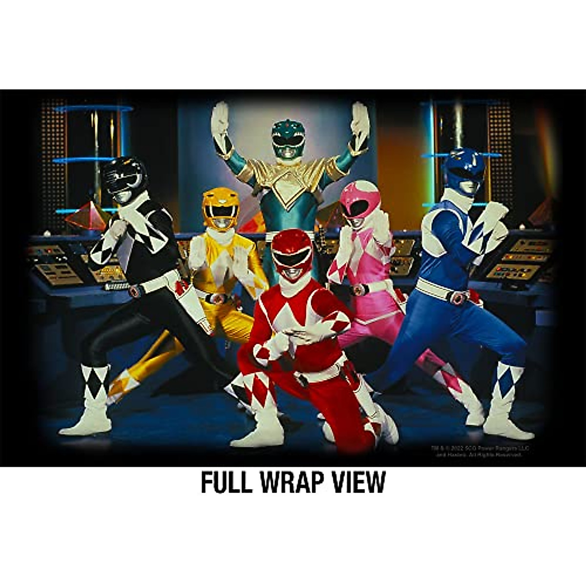 Power Rangers OFFICIAL Stance 18 oz Insulated Water Bottle, Leak Resistant, Vacuum Insulated Stainless Steel with 2-in-1 Loop Cap