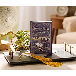 American Greetings Master's Degree Graduation Card (Impressive Achievement)