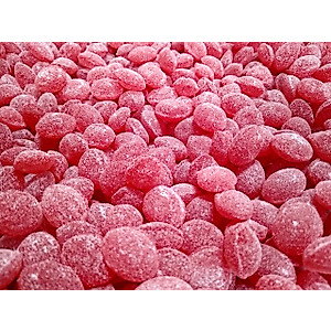 Claeys Wild Cherry Bulk Sanded Candy Drops - 2 lbs of Fresh Delicious Candy