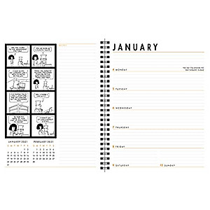 Dilbert 2021 Monthly/Weekly Planner Calendar