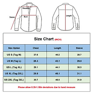 Bethspec Moisture Wicking Long Sleeve T-Shirt for Men UV Sun Protection Athletic Shirts Hiking Cycling Running (2XL, Python Black)