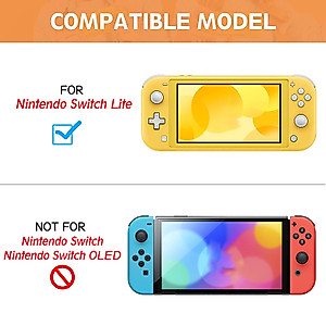 YWLRONG Game Card Reader Slot for Nintendo Switch Lite HDH-001 HDH01 Replacement Game Cartridge Socket Board Jack Port Assembly with Repair Tools