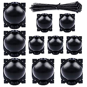 Tanzfrosch 10 Pack Tree Root Growing Box, Rooting Ball Grafting Tools, Reusable High Pressure Tree Rooter Air Layering Propagation Kit Propagator Pot Rooting Device for Trees Flowers