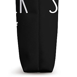 Dog Paw Schnauzer Mom Tote Bag