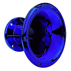 PRV AUDIO 2 Inch Exit Horn Waveguide WGP14-50 BLUE CR for Bolt On Compression Drivers - UV Resistant Chrome Finish Driver Guide - Blue Chrome Color (Single)