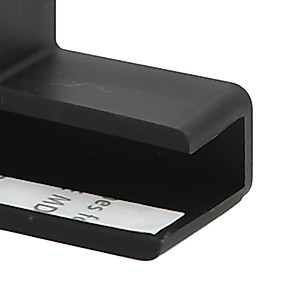 Furniture Corner Guard, Strong Adhesion Table Corner Protectors L Shape for Home (Black)