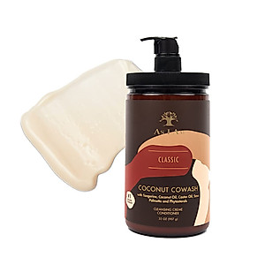 As I Am Coconut Cowash Cleansing Conditioner - 32 ounce - Gentle Daily Cleanser for Hair and Scalp - Adds and Preserves Moisture