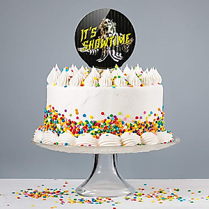 Acrylic Beetlejuice It's Showtime Cake Topper Party Decoration for Wedding Anniversary Birthday Graduation