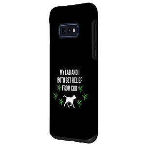 Galaxy S10e My Lab And I Both Get Relief From CBD Case