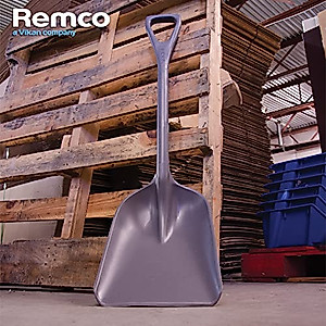 Remco 69824 Seamless Hygienic Shovel - BPA-Free, Food-Safe, Commercial Grade Kitchen and Gardening Accessories, 14", Red