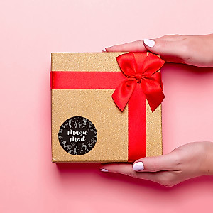 Littlefa 1.5” Magic Mail Stickers,Mail Stickers,Thank You Stickers,Bakeries Stickers,Handmade Stickers,Small Business Stickers, Envelopes Stickers, Gift Bags Packaging 500 PCS