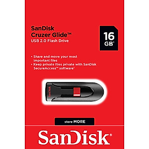 SanDisk Cruzer Glide USB 16GB Flash Drive