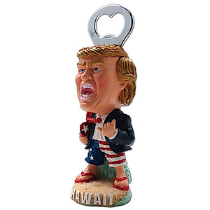 Trump with Surfboard Bottle Opener