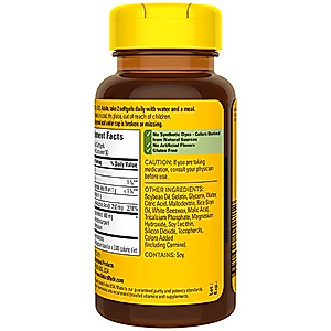 Nature Made Cranberry with Vitamin C, Dietary Supplement for Immune and Antioxidant Support, 60 Softgels, 30 Day Supply