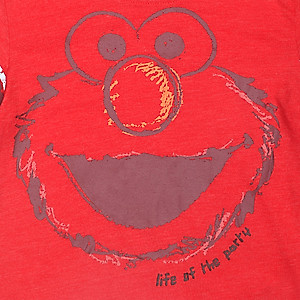 Sesame Street Elmo Boys’ T-Shirt for Infant and Toddler – Red