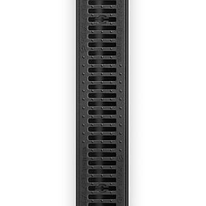 Vodaland - 4 inch Trench Drain cast Iron Package Slotted 8" Depth - PC8040