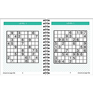 Brain Games - Large Print Sudoku Puzzles (Green)