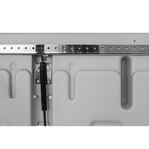 Foundations Ultra 200-EH Horizontal Wall-Mounted Baby Changing Station for Commercial Restrooms, High Density Polyethylene, Includes Safety Straps, Meets All Safety Standards, Made in The USA (Gray)