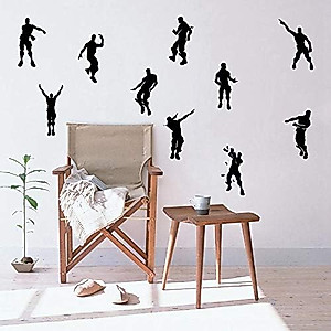 Game Wall Decal Wall Sticker Poster Dancing Decal Nursery Boys Room Wall Vinyl Decal Game Stickers(13.8" x 22.8")