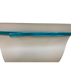 Sunbrella Headrest Pillow -fits Ledge Lounger (Aruba (Turquoise))