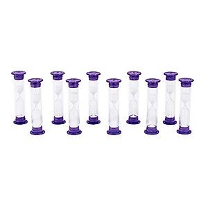 Learning Advantage 3 Minute Sand Timers, Set of 10 - 7626
