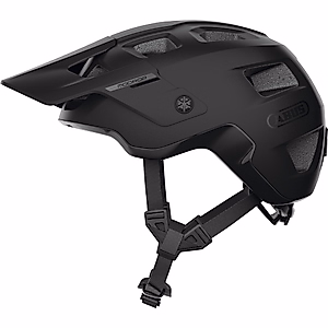 ABUS MoDrop MIPS Adult Mountain Bike Helmet, Velvet Black, Size L (59-61 cm)