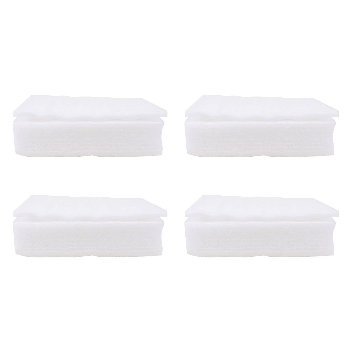 DOITOOL 4pcs Egg Tray Containers with Lids Egg Rack for Refrigerator Foam Eggs Fridge Containers Cardboard Egg Carton Refrigerator Egg Holder Egg Organizer Pearl Cotton Tough White Bracket