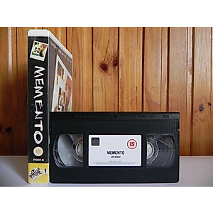 Memento - Large Box - Pathe! - Thriller - Ex-Rental - Carrie-Anne Moss - Pal VHS
