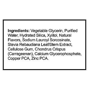 Epic Xylitol Toothpaste - Sugar Free & Aspartame Free Toothpaste Sweetened w/ Xylitol for Clean Teeth & Gum Health (Spearmint, 4.9oz Tube, 2 Tubes)