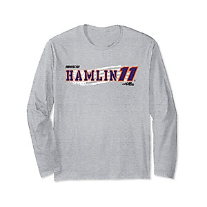 NASCAR - Denny Hamlin - Waving Flag Long Sleeve T-Shirt