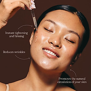 Babyface Instant Tightening Serum - Extra Strength 8% DMAE for Maximum Tightening, Pore Refining, Face Firming, Anti-Aging. Lifts, Smoothes, Resurfaces Dull Skin (0.6 oz)