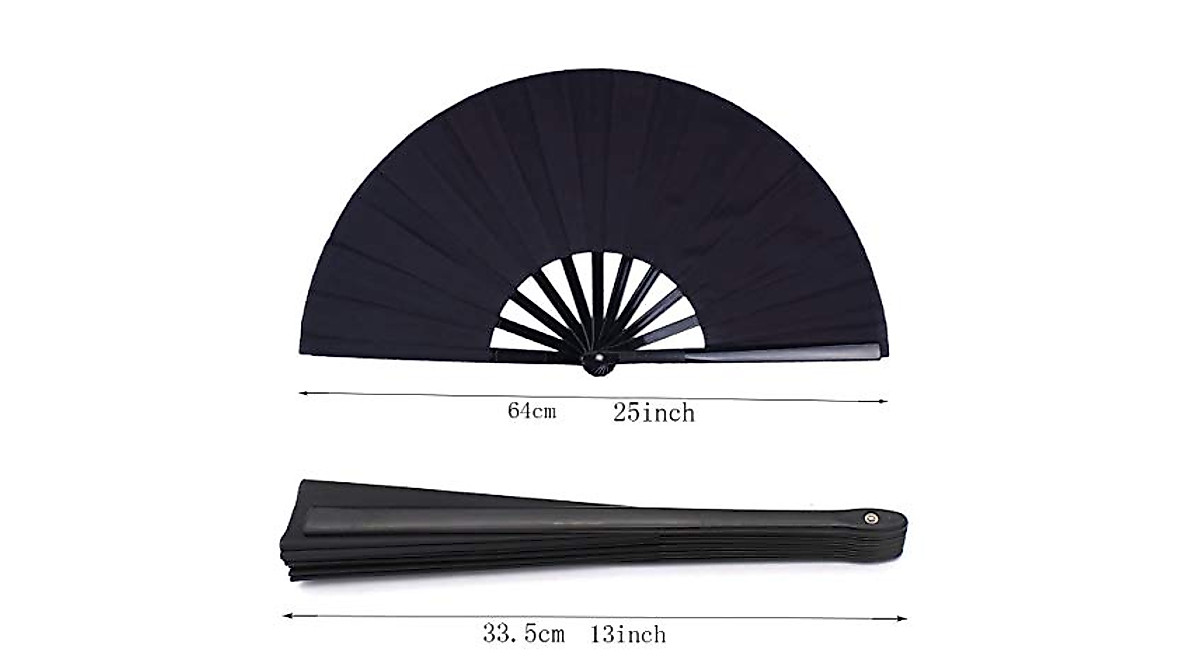 HONSHEN 2 Pack Folding Hand Fan - Elegant Performance Tool