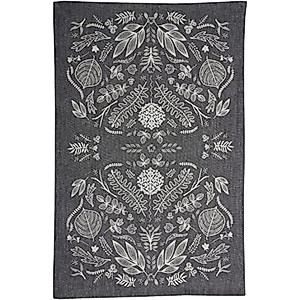 Now Designs Chambray Laurel Printed Kitchen Towel, 18x28 inches