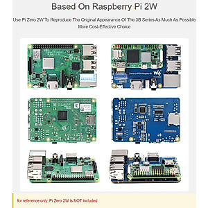 Waveshare Adapter (B) for Zero 2W to Become an Alternative Solution for Raspberry Pi 3 Model B/B+