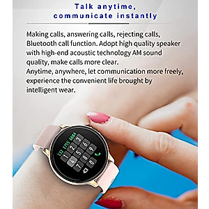 Yihou Smart Watch (Make/Answer Call) Fitness Tracker Waterproof Pedometer Step Counter Smart Watch with Text and Call Sport Smart Watch for Android Phones Compatible iPhone Smartwatch for Women Men