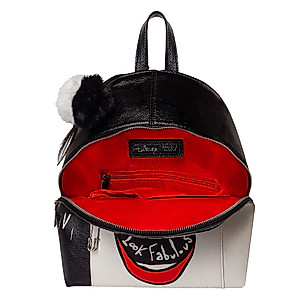 Danielle Nicole Disney Cruella “Look Fabulous!” Fashion Mini Backpack, White