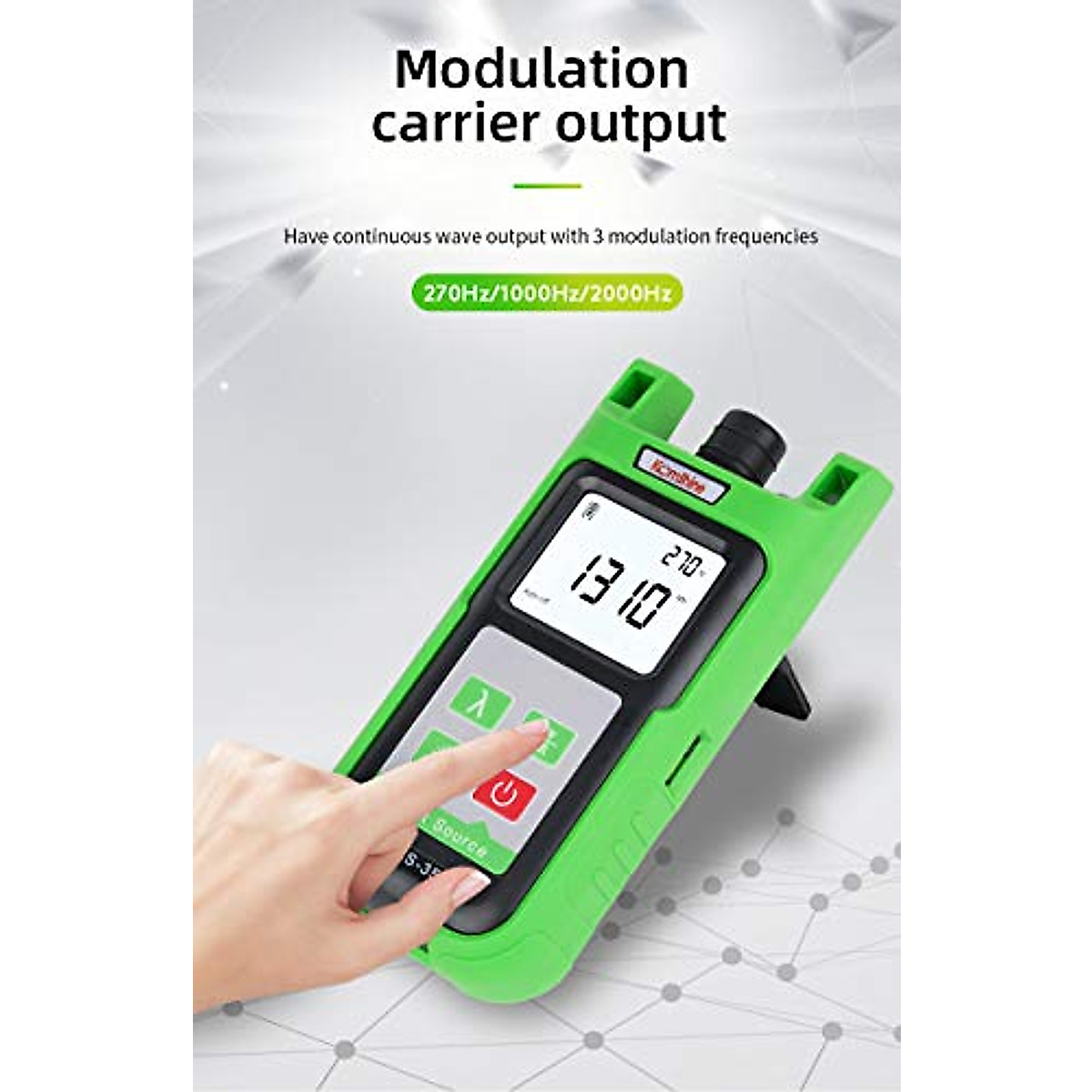 FTTH OLS Tester Pocket Sized Optical Single Mode Light Source 1310/1550m (KLS-35-S)