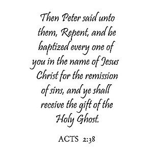 CafePress ACTS 2:38 Mug Ceramic Coffee Mug, Tea Cup 11 oz