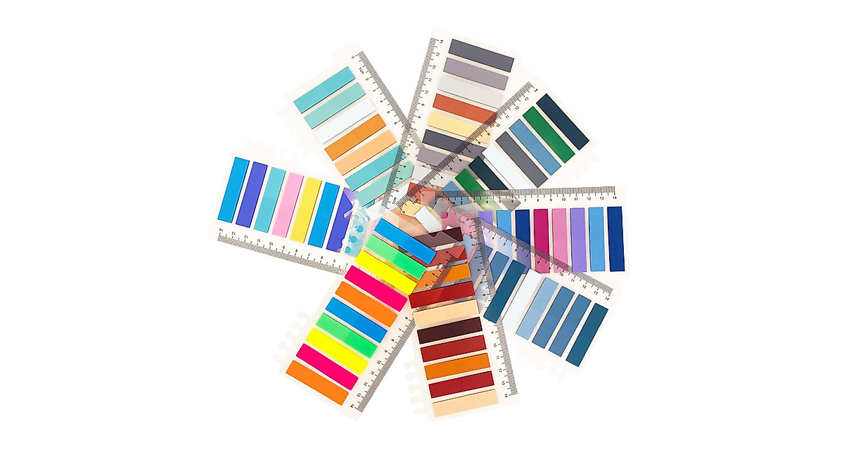 1750 Pcs Sticky Tabs Set for Organizing & Highlighting