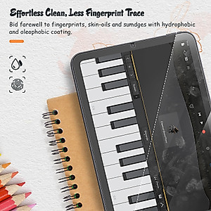 KCT 2 Pack Paperfeel Screen Protector Compatible with New iPad Mini 7 2024 (A17 Pro) & iPad Mini 6 Anti-Glare & Anti-Fingerprint & Matte Film for Drawing/Writing, Compatible with Apple Pencil