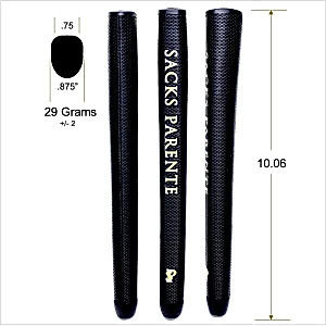 Sacks Parente Series 66 mg Cavity Back Flange Blade Right-Handed Pistol Grip 34 in Golf Putter