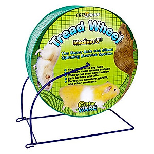 Ware Manufacturing Metal Small Pet Tread Exercise Wheel, Medium