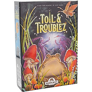Grandpa Beck's Games Toil & Troublez | from The Creators of Cover Your Assets | Fun Push Your Luck Card Game | for Kids, Teens, and Adults | 2-6 Players, Ages 7+
