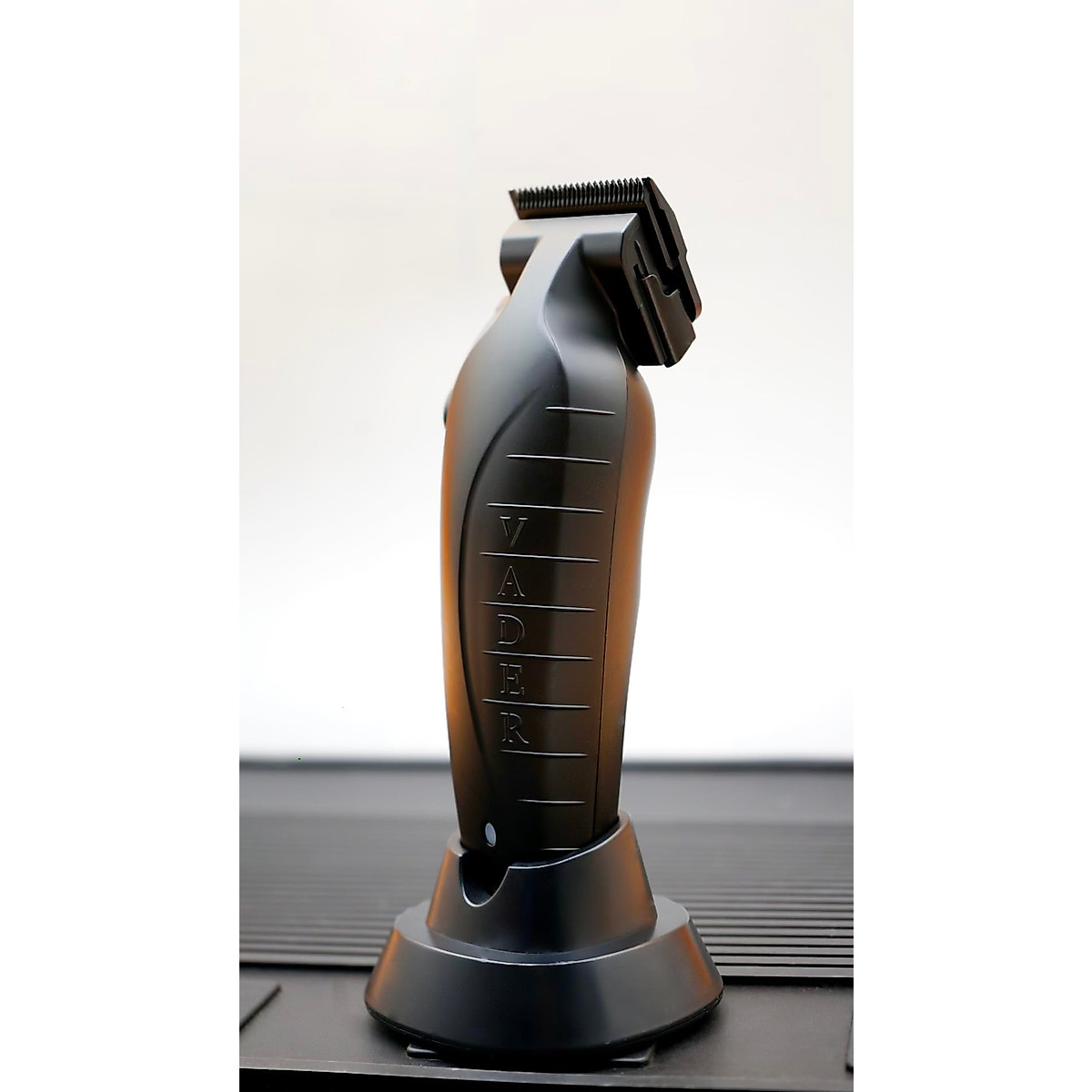 Supreme Trimmer 2-in-1 Vader Clipper & Trimmer Kit | Cordless Beard Trimmer & Mens Clippers Set for Barbers or Home | with DLC Coated Blades | Black