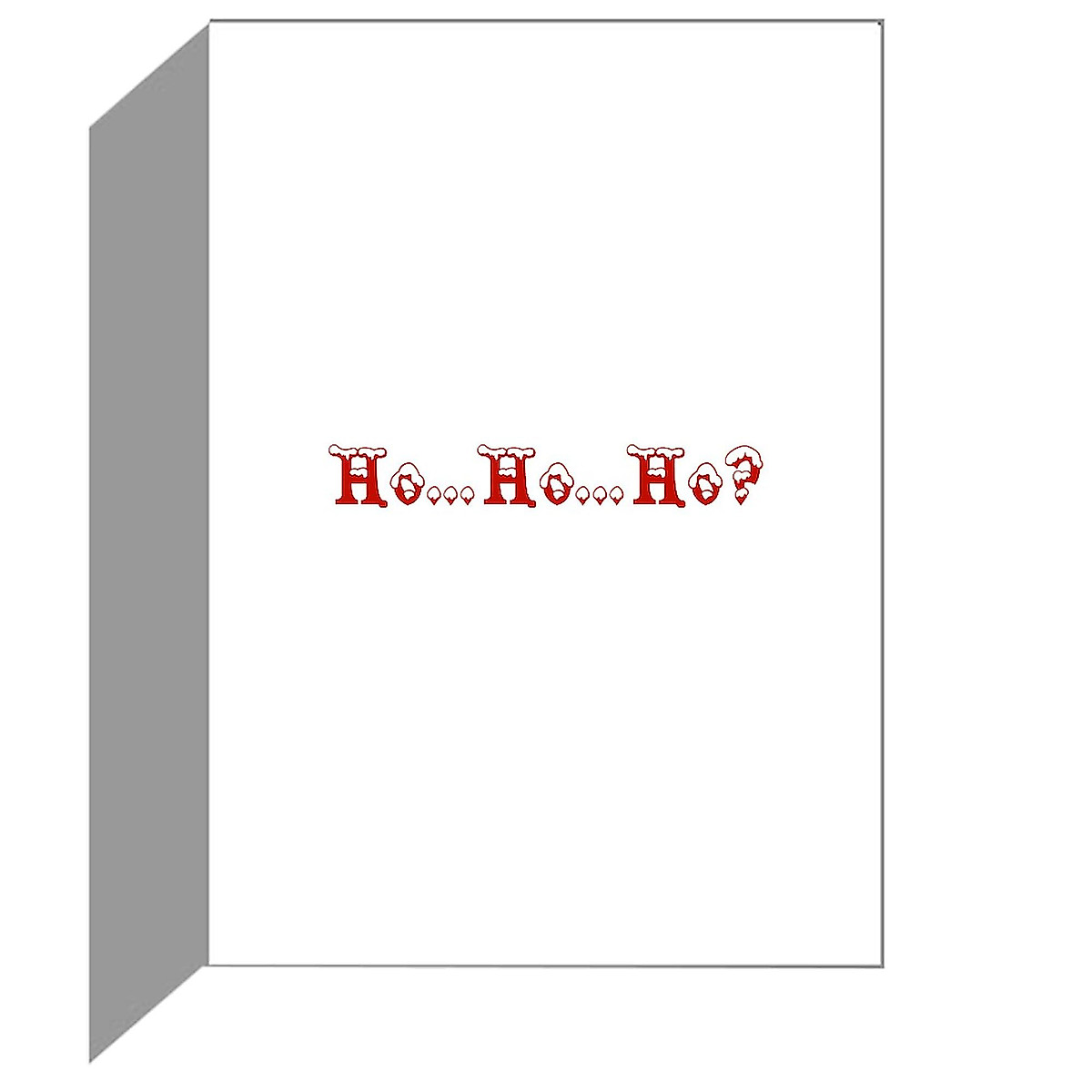 CafePress Scottie Santa's Cookies Greeting Card (20-pack), Note Card with Blank Inside, Birthday Card Glossy