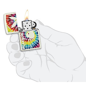 Zippo Playboy Tie-Dye Glow in The Dark Pocket Lighter