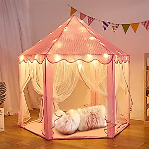 TTLOJ 2 Pack Decorative Pillows(with Insert) for Play Tent, Rooms, Heart & Rectangle, Faux Fur Throw Pillow, Soft Pillow for Birthday Thanksgiving Christmas Girls Boys Gift-Pink