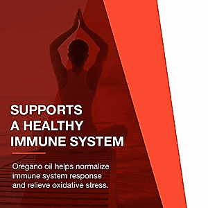 PROTOCOL FOR LIFE BALANCE - Oregano Oil - with Ginger and Fennel Oil, Helps Provide Intestinal Support, Immune System Function - 90 Softgels